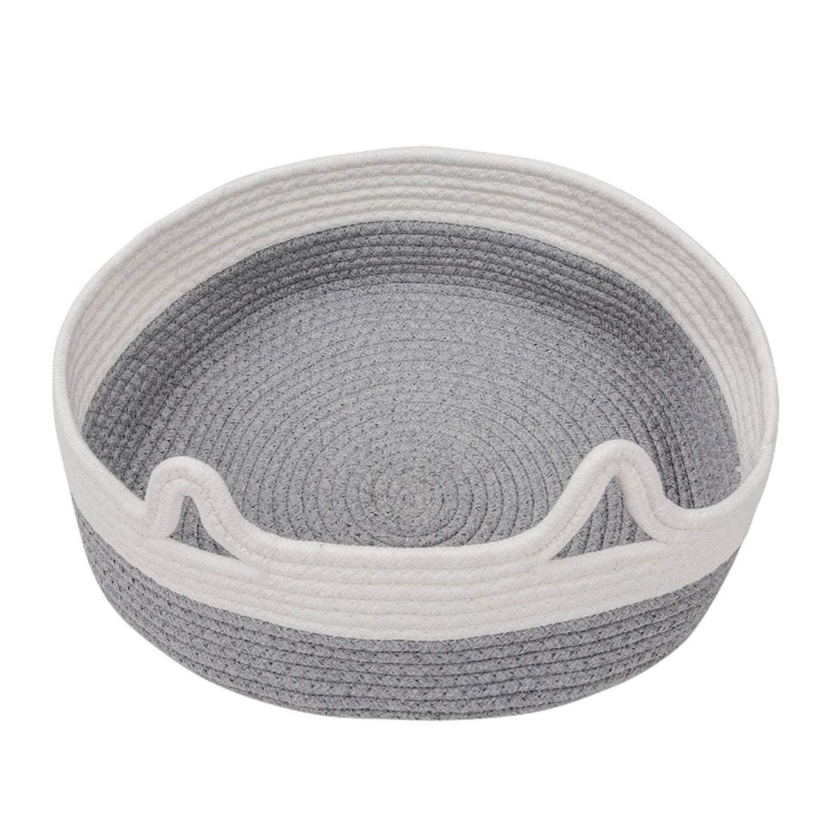 Cat Bed | Cat Ear Cotton Rope Cat Bed - Triple T Studios