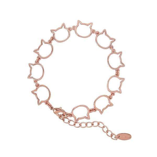 Cat Bracelet | Cat Chain Link Bracelet - Triple T Studios