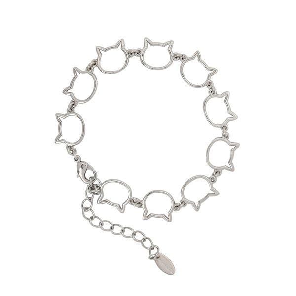 Cat Bracelet | Cat Chain Link Bracelet - Triple T Studios